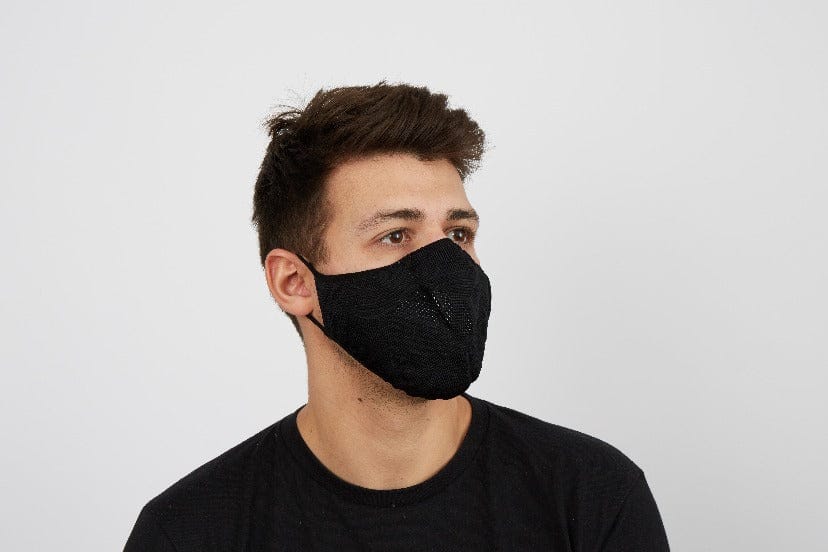 Face Mask: Black | COVID Masks | Notjustclothing – NOTJUST.